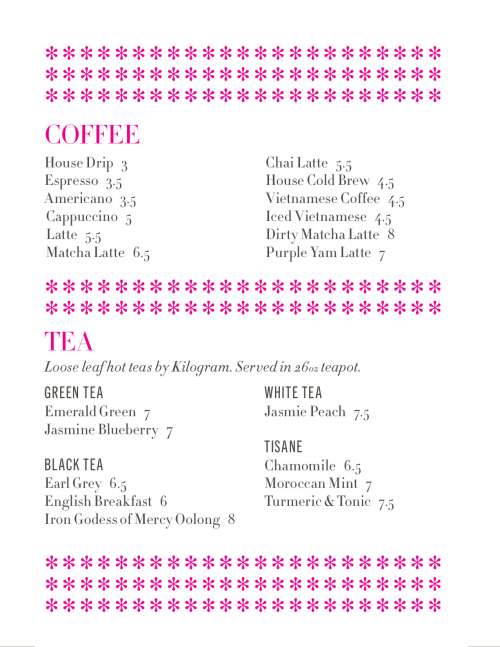 Elizabeth Street Cafe New Orleans menu in New Orleans, Louisiana, USA