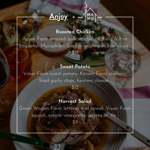 Cafe Mamo menu in Grand Rapids, Michigan, USA