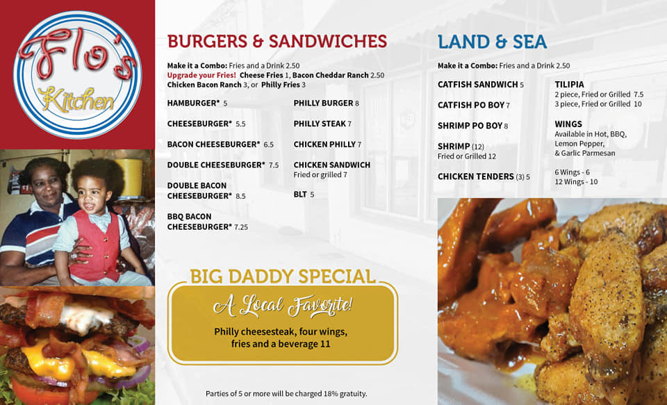 Menu - Troy AL's Flo's Kitchen | Sirved