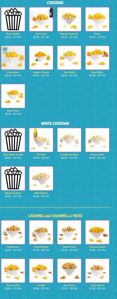 Sugar Makery menu in Glenwood, Iowa, USA