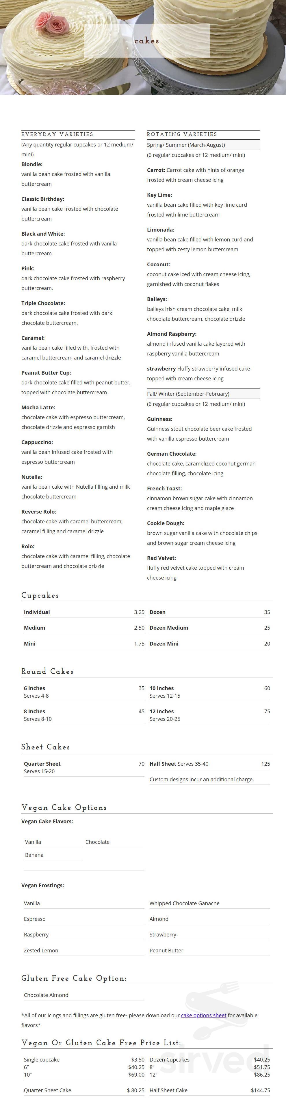 Sunflour Baking Company: Dilworth Bakery menus in Charlotte, North ...