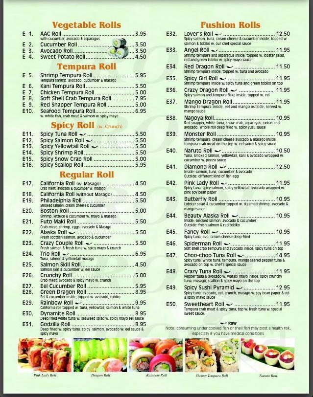 Menu - Clarksville TN's Rice Box Clarksville | Sirved