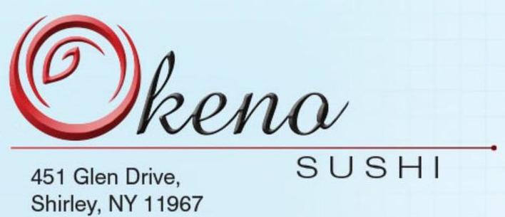 Menu for Okeno Sushi in Shirley, NY | Sirved