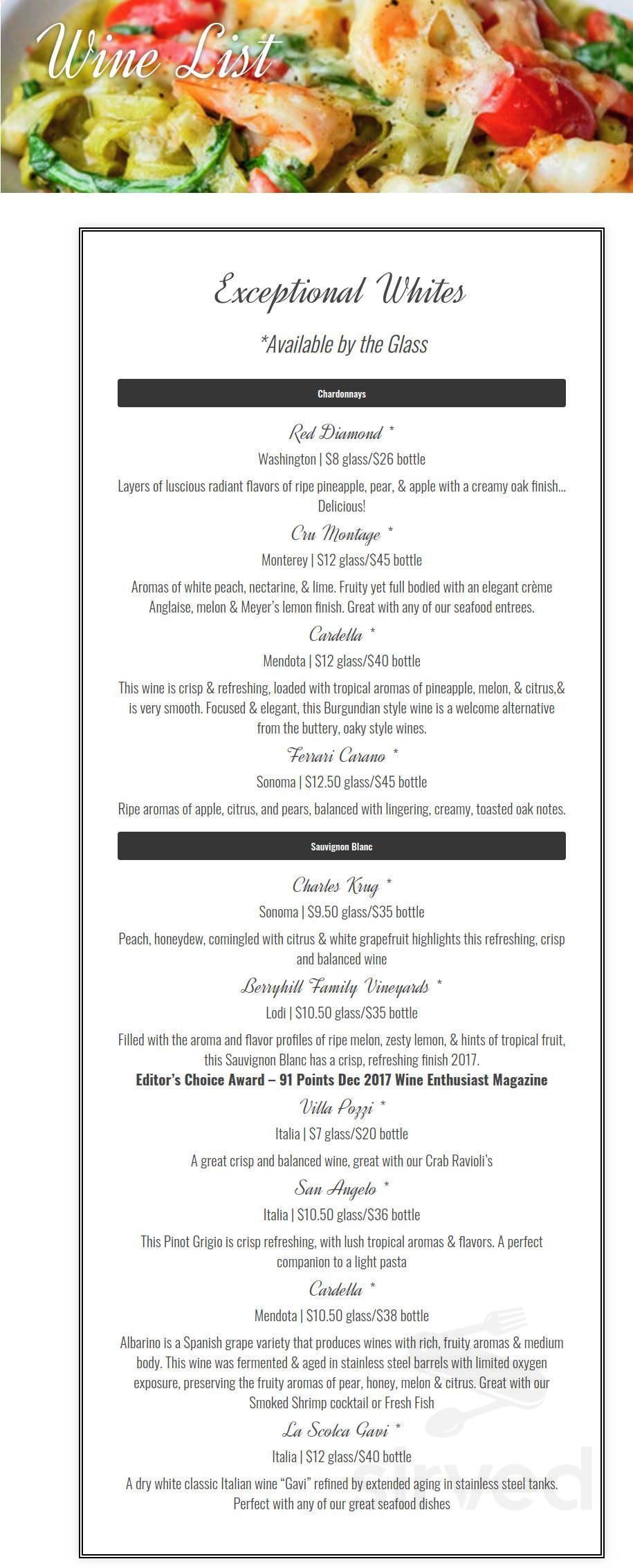 Bella Luna menus in Merced, California, United States