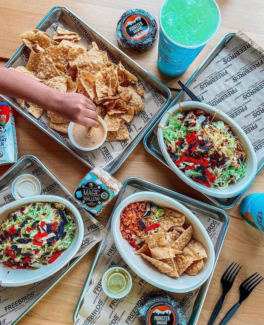 Freebirds menus in Montgomery, Alabama, United States