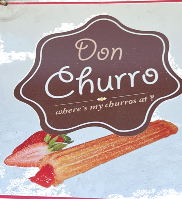 Don Churro menu in Beaverton, Oregon, USA
