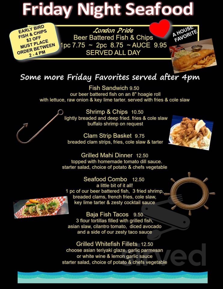 Kelsey's On Cortez, Bar & Grill menus in Bradenton, Florida, United States