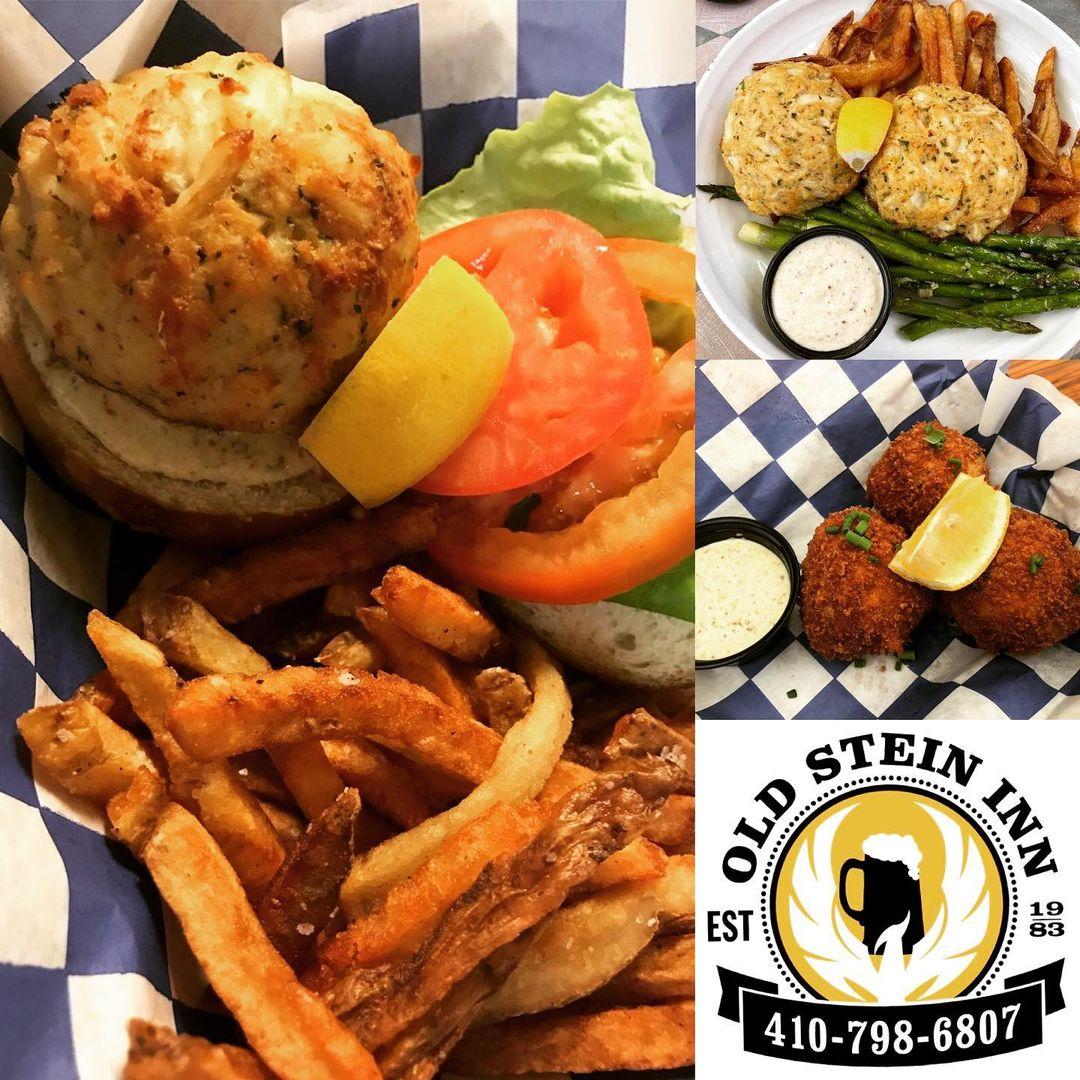 Old Stein Inn menu in Edgewater, Maryland, USA