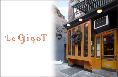 Menu for Le Gigot in New York, NY | Sirved