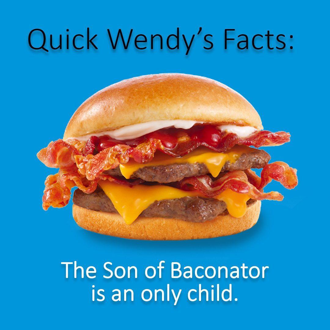 Wendy's menu in Normal, Illinois, USA