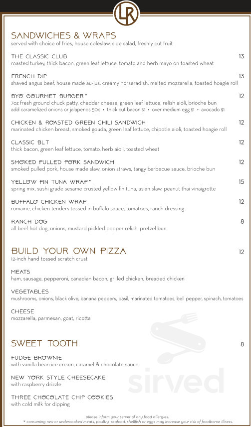 The Ranch Bar and Grill | Laughlin Ranch menu in Bullhead City, Arizona ...