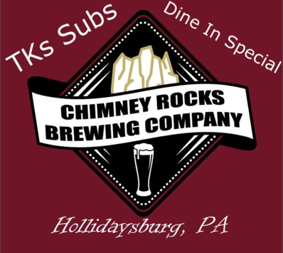 Menu for Tk's Subs & Six Packs in Hollidaysburg, PA | Sirved