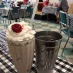 The Pink Cadillac Diner menu in Natural Bridge, Virginia, USA