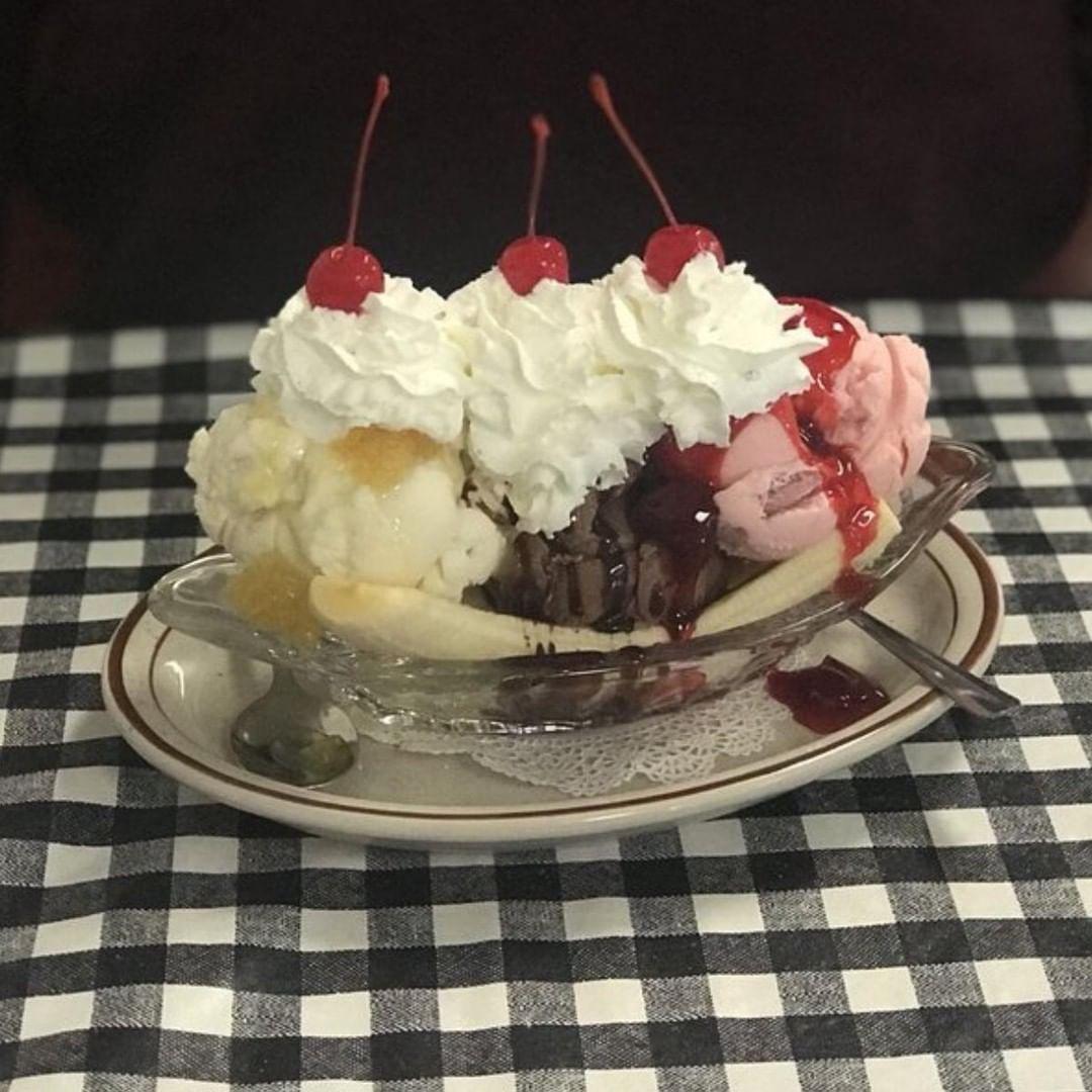 The Pink Cadillac Diner menu in Natural Bridge, Virginia, USA