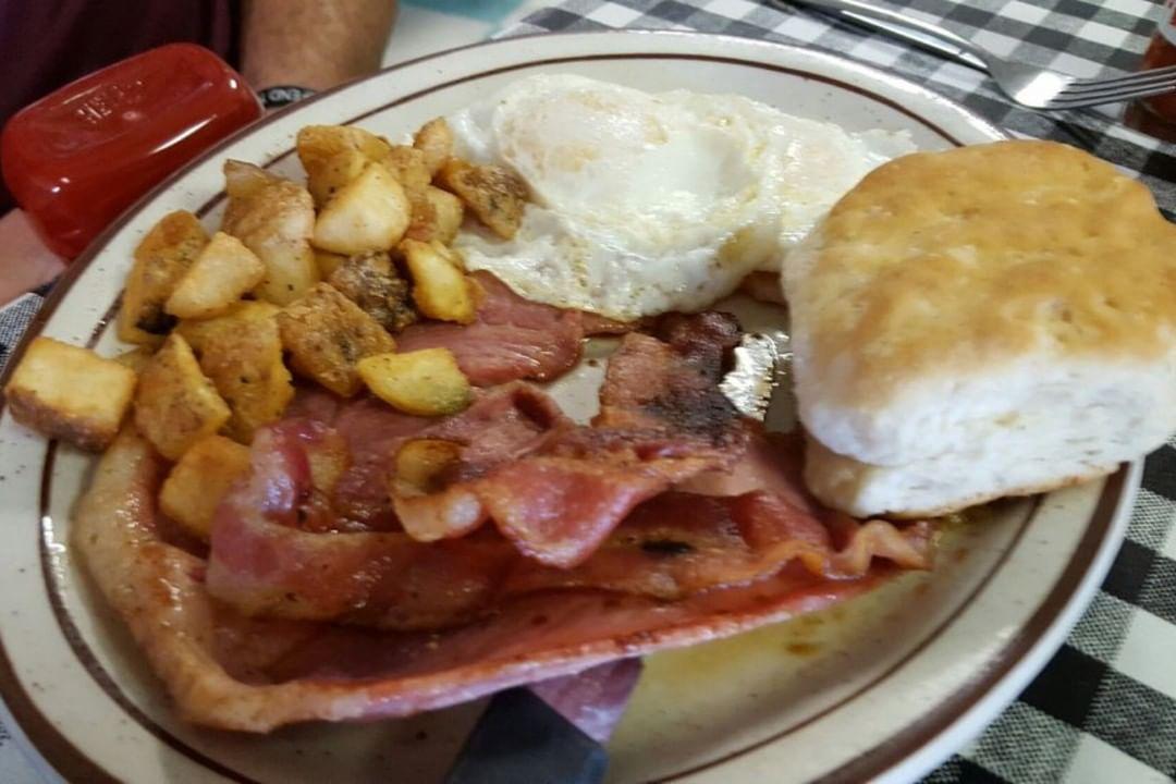 The Pink Cadillac Diner menu in Natural Bridge, Virginia, USA
