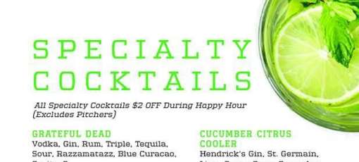 Menu for Copperhead Grille Allentown in Allentown, PA | Sirved