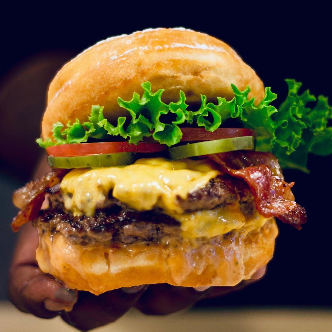 The Burger's Priest menu in Hamilton, Ontario, Canada