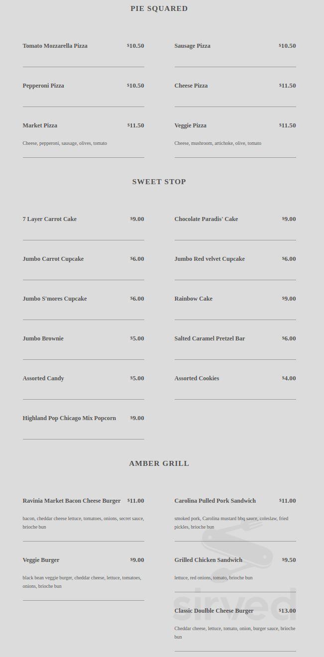 Freehling Room at Ravinia menus in Highland Park, Illinois, United States