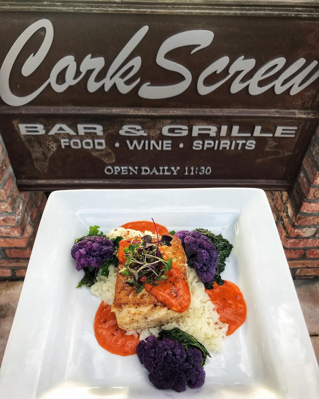 Corkscrew Bar and Grille menu in New Smyrna Beach, Florida, USA