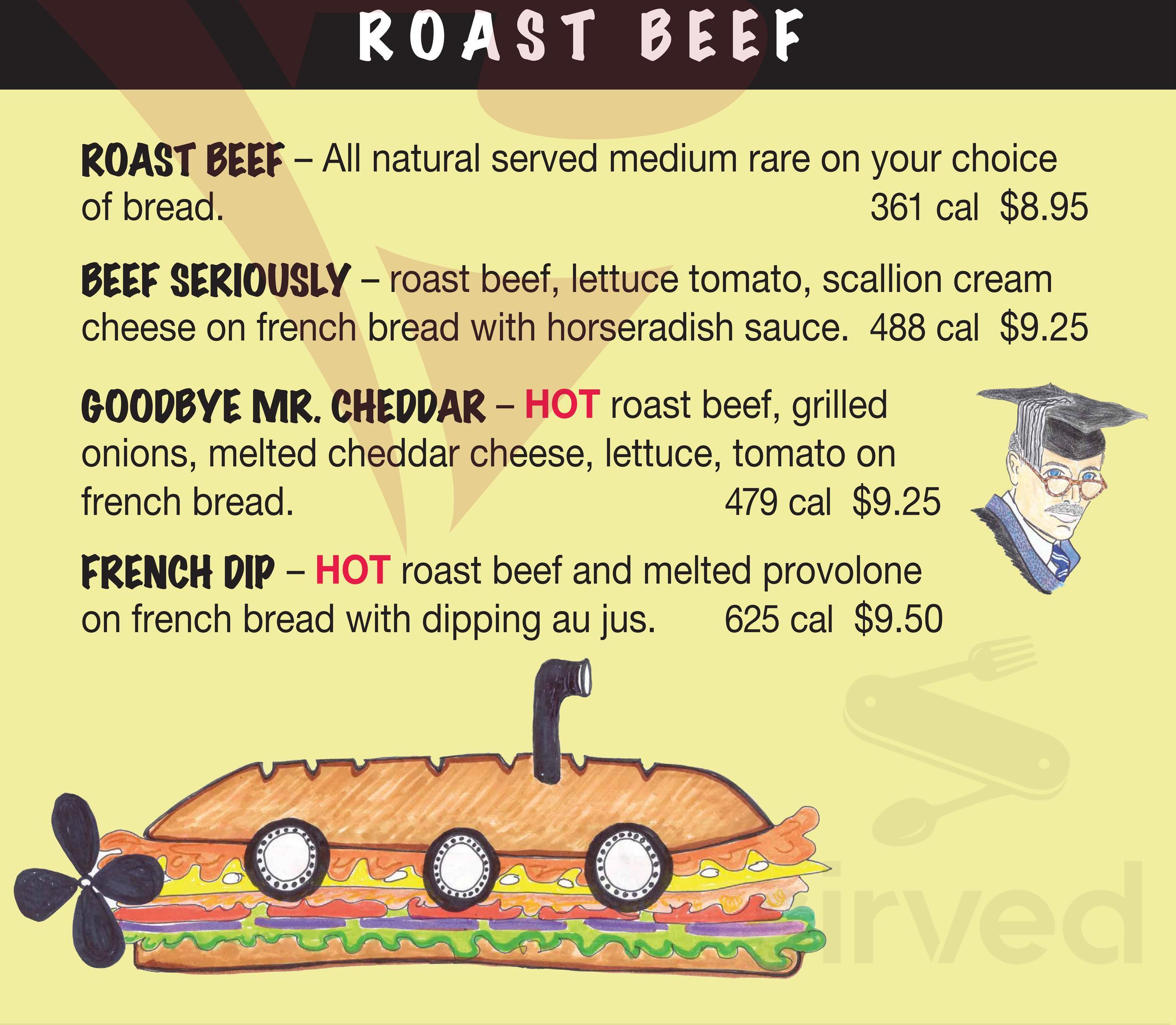 Stevens & Stevens Delicatessen menu in Louisville, Kentucky, USA