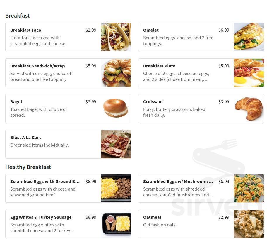 MY LIFE CAFE menu in Houston, Texas, USA