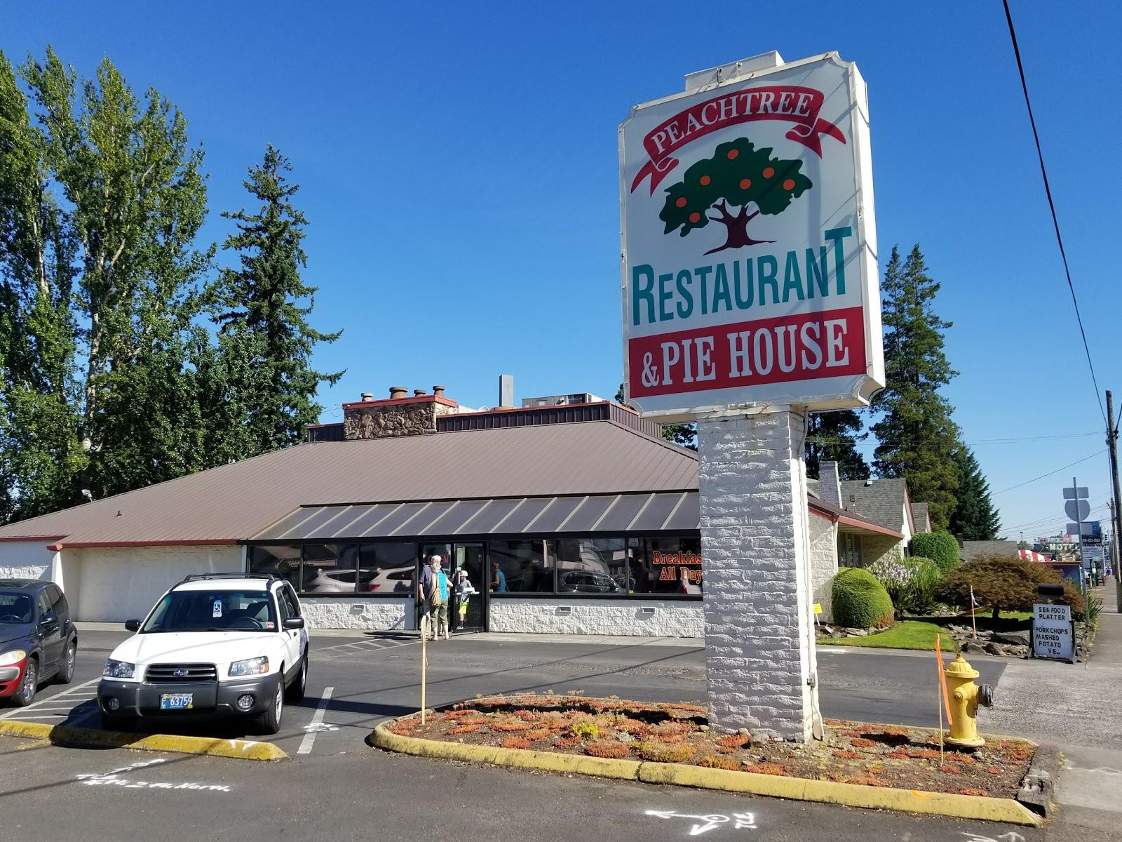 Peachtree Restaurant and pie house menu in Vancouver, Washington, USA