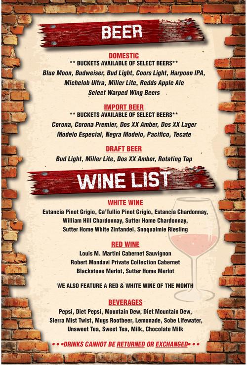 Elsa's Mexican Restaurant menu in Dayton, Ohio, USA