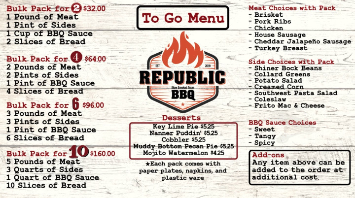 The Redneck Country Club menus in Stafford, Texas, United States