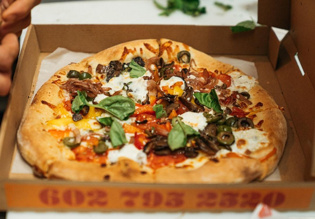 Federal Pizza menu in Phoenix, Arizona, USA