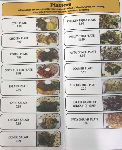 Chicago Style Gyros 7 menu in Goodlettsville, Tennessee, USA
