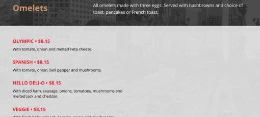 Menu for Hello Deli in Albuquerque, NM | Sirved