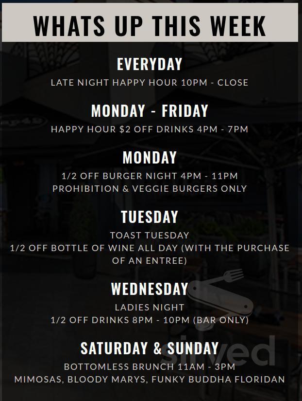 Tap 42 Craft Kitchen & Bar - Boca Raton menu in Boca Raton, Florida, USA