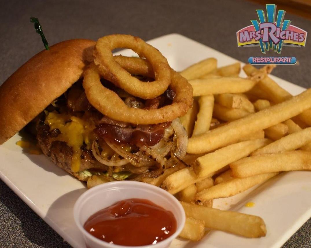 Mrs. Riches Restaurant menus in Nanaimo, British Columbia, Canada