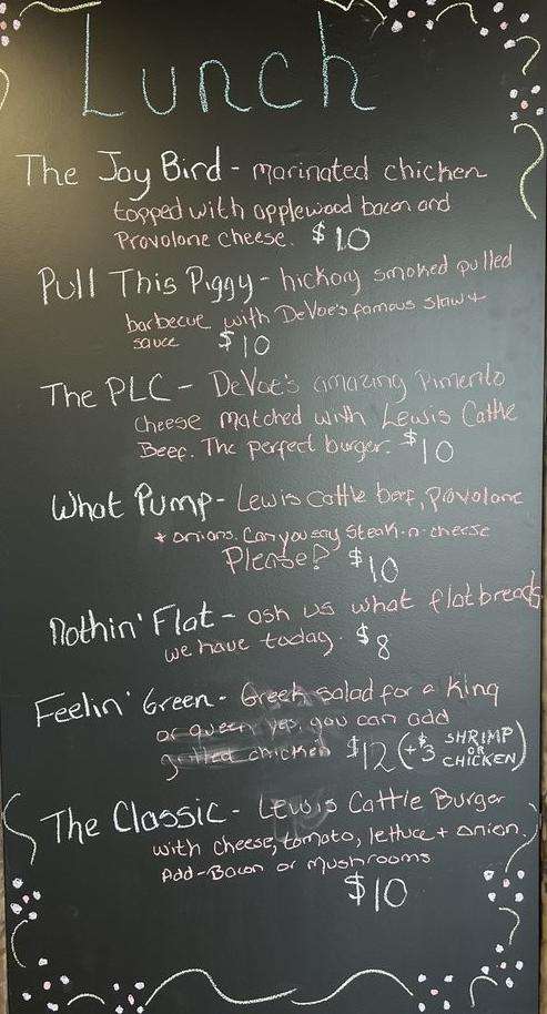 Hickory & Oak menu in Richmond, Virginia, USA