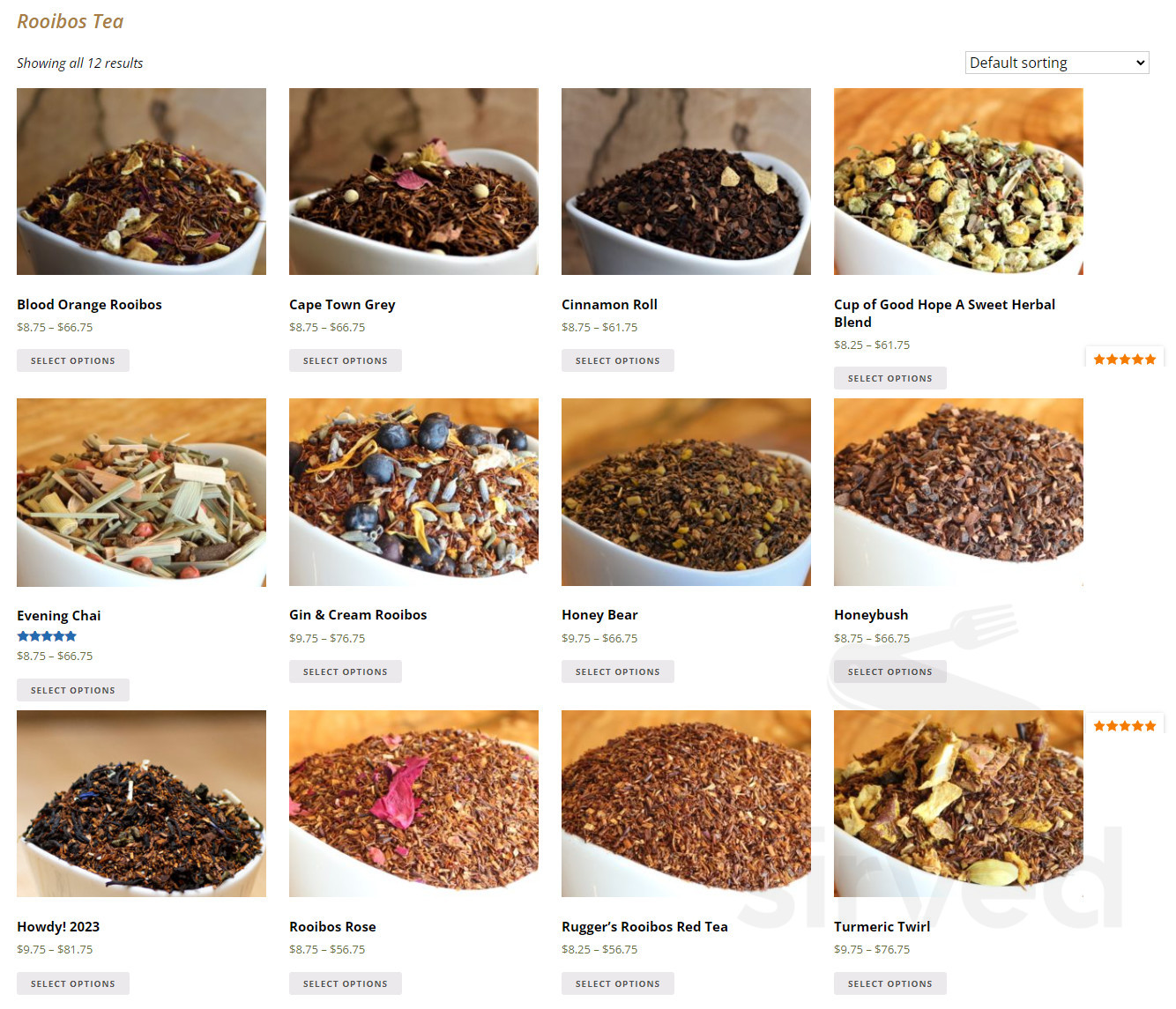 Lake Missoula Tea Company menu in Missoula, Montana, USA