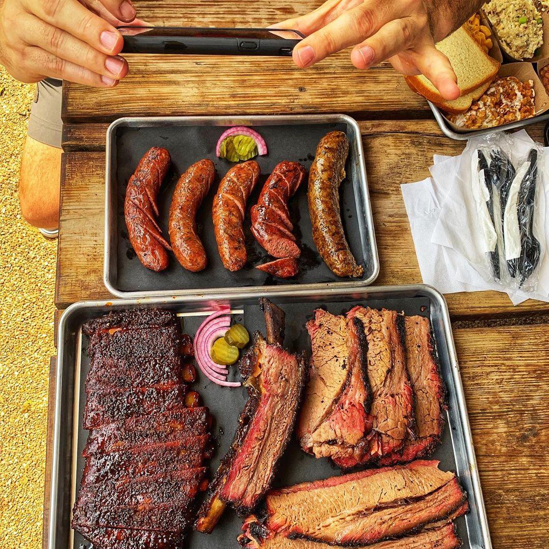 Brett's Backyard Barbecue menu in Rockdale, Texas, USA