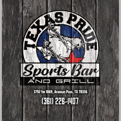 Menu for Texas Pride Sports Bar and Grill in Aransas Pass, TX | Sirved