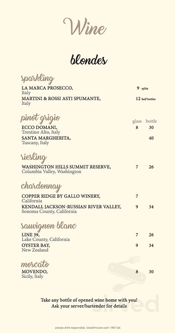 The Backyard Steak Pit menu in Gurnee, Illinois, USA