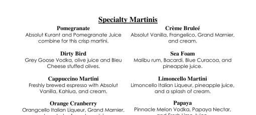 Menu for Pesto's Italian Restaurant in Valparaiso, IN | Sirved
