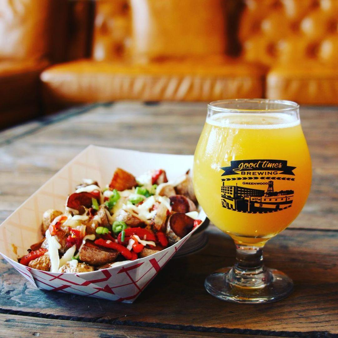 Good Times Brewing menu in Greenwood, South Carolina, USA