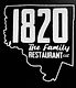 Menu for 1820, The Family Restaurant in Keytesville, MO | Sirved
