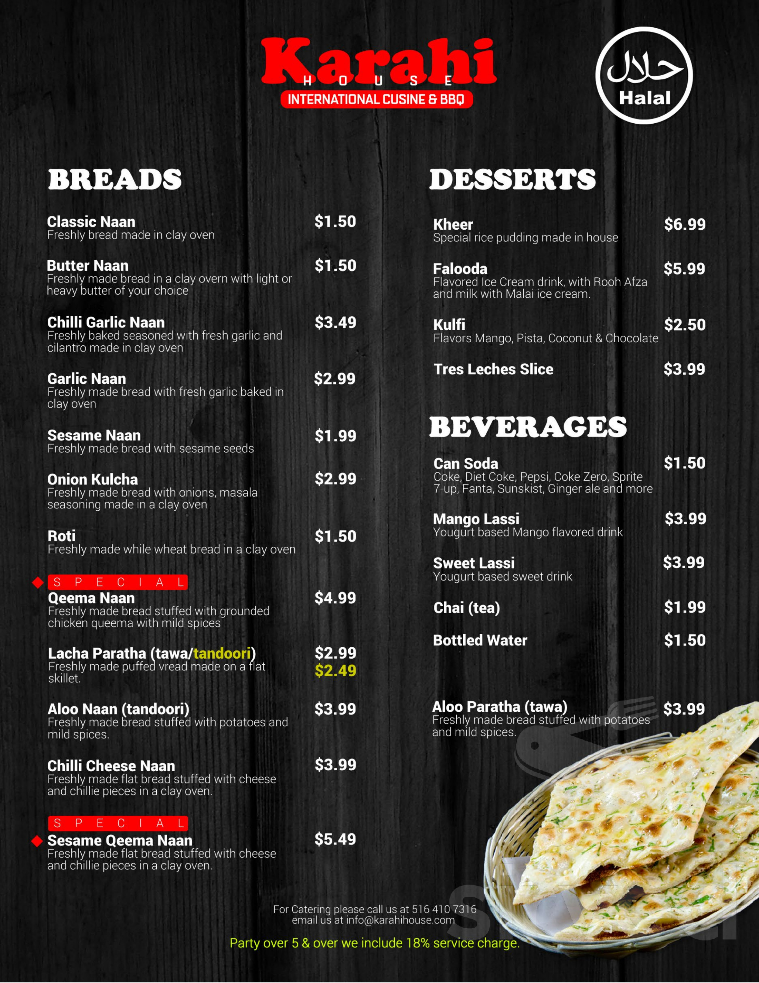 Butt Karahi House menu in Valley Stream, New York, USA