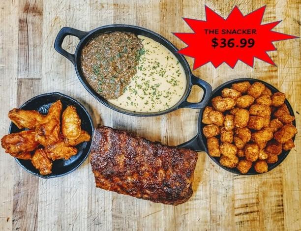 Satchmo's menu in Flagstaff, Arizona, USA