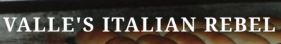 Menu for Valle's Italian Rebel in Memphis, TN | Sirved