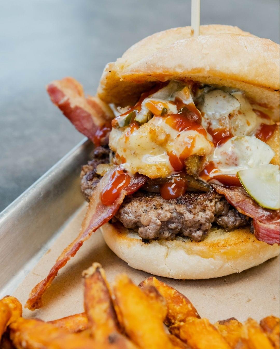 Dock 17 menu in Clarksville, Tennessee, USA