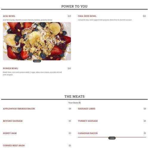 The Sawmill menu in Rochester, New York, USA