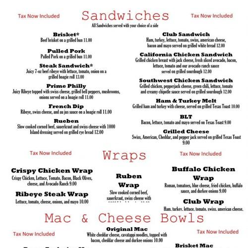 Slaughterhouse: What the Hell Bar & Grill menu in Mesa, Arizona, USA