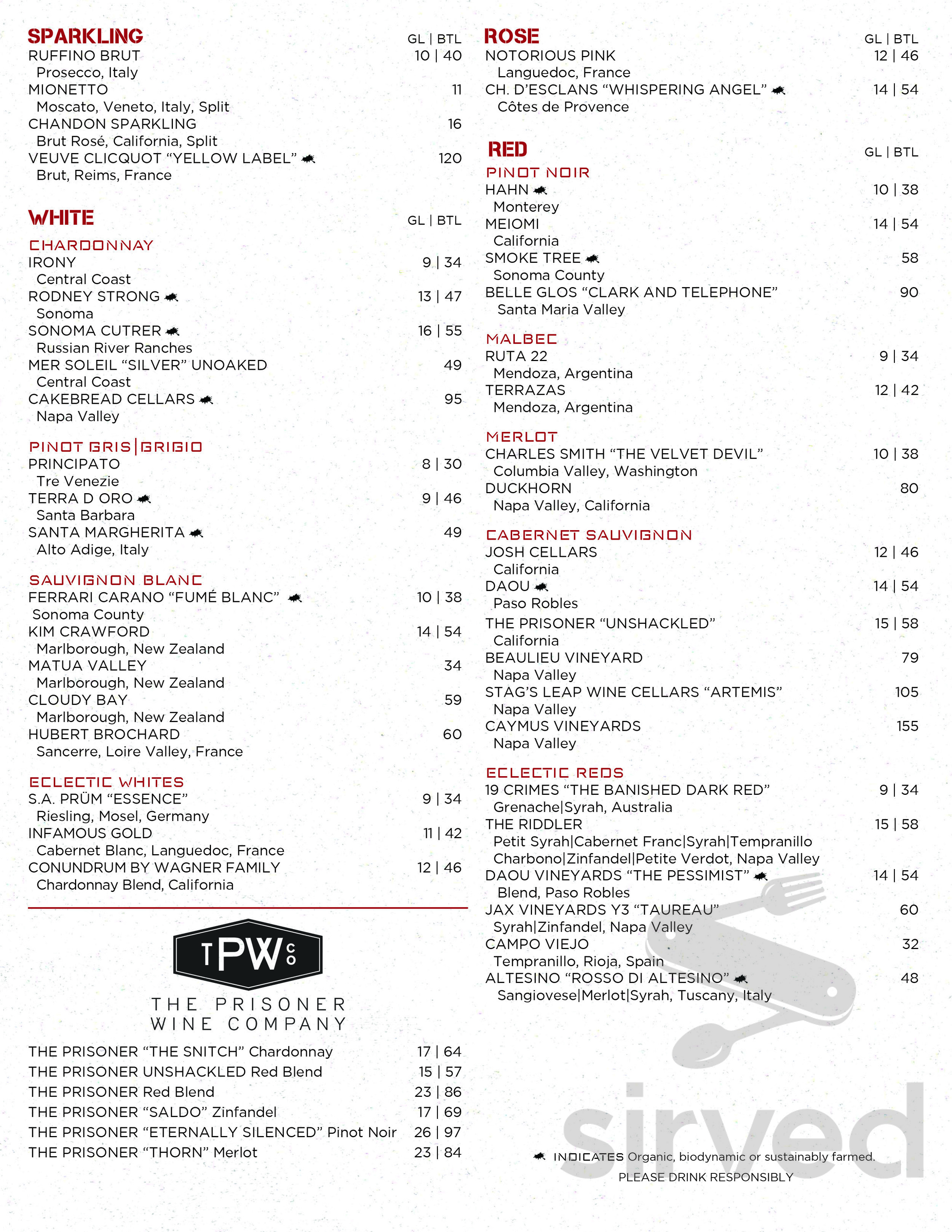 Menu for Dada in Delray Beach, FL | Sirved