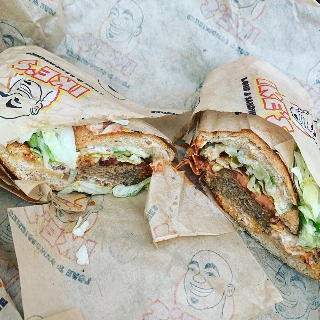 Ike's Love & Sandwiches menu in Emeryville, California, USA