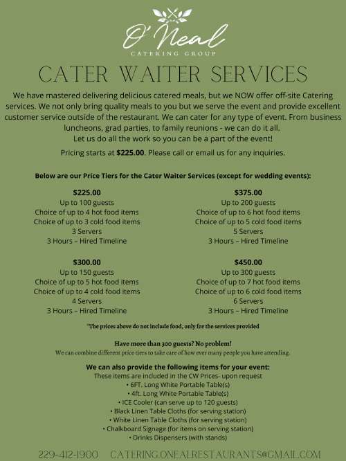 Ole Times Country Buffet menu in Centerville, Georgia, USA